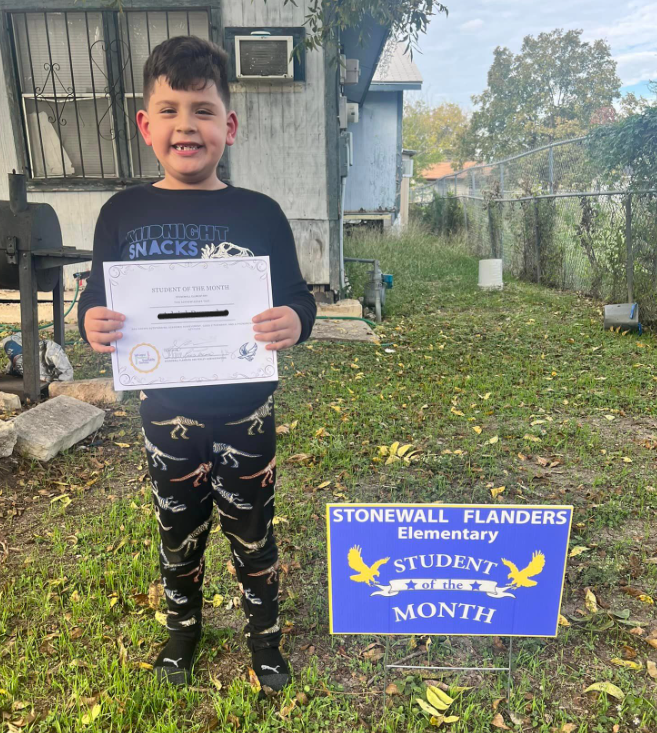 Students of the Month | Stonewall Flanders Elementary