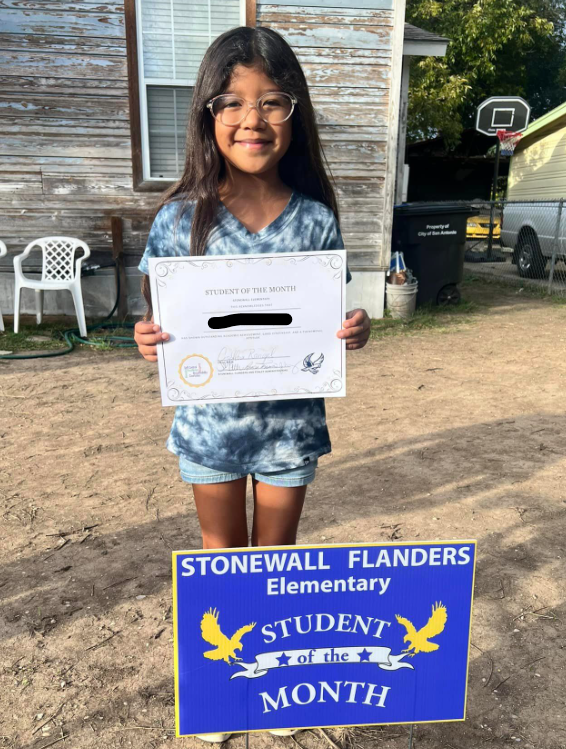 Students of the Month | Stonewall Flanders Elementary
